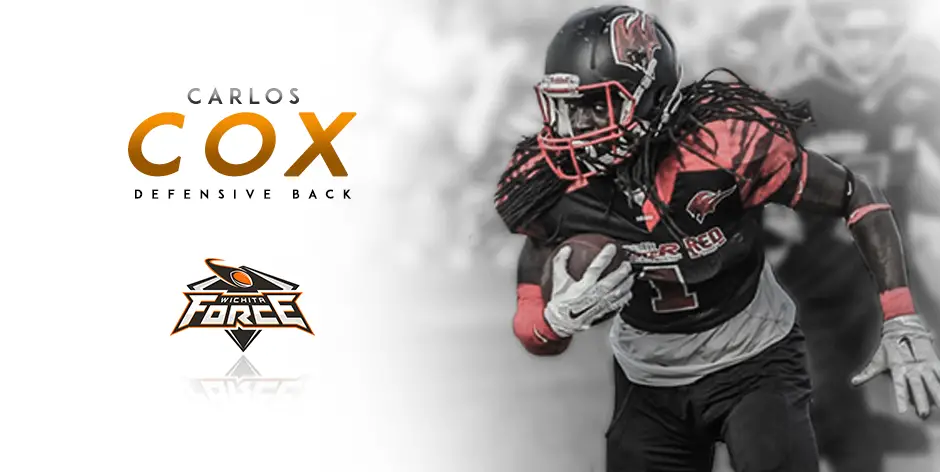Force Sign Defensive Back Carlos Cox - OurSports Central Force Sign Defensive Back Carlos Cox - OurSports Central