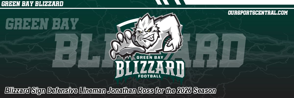 Blizzard Sign Defensive Lineman Jonathan Ross for the 2026 Season ...