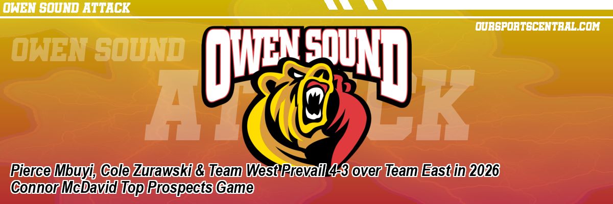 Pierce Mbuyi, Cole Zurawski & Team West Prevail 4-3 over Team East in ...