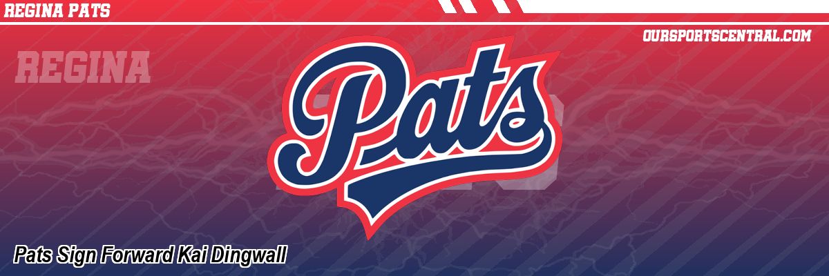 Pats Sign Forward Kai Dingwall - OurSports Central