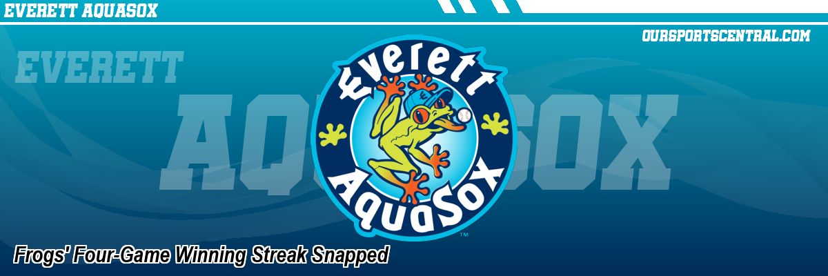 Frogs' Four-Game Winning Streak Snapped - OurSports Central